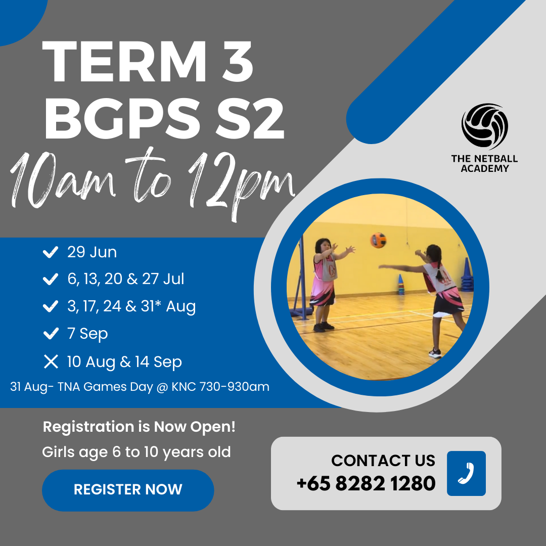 Available Netball Programs in Singapore | The Netball Academy
