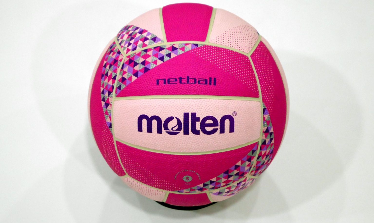 Pink Molten Netball (Size 4 & 5) - The Netball Academy