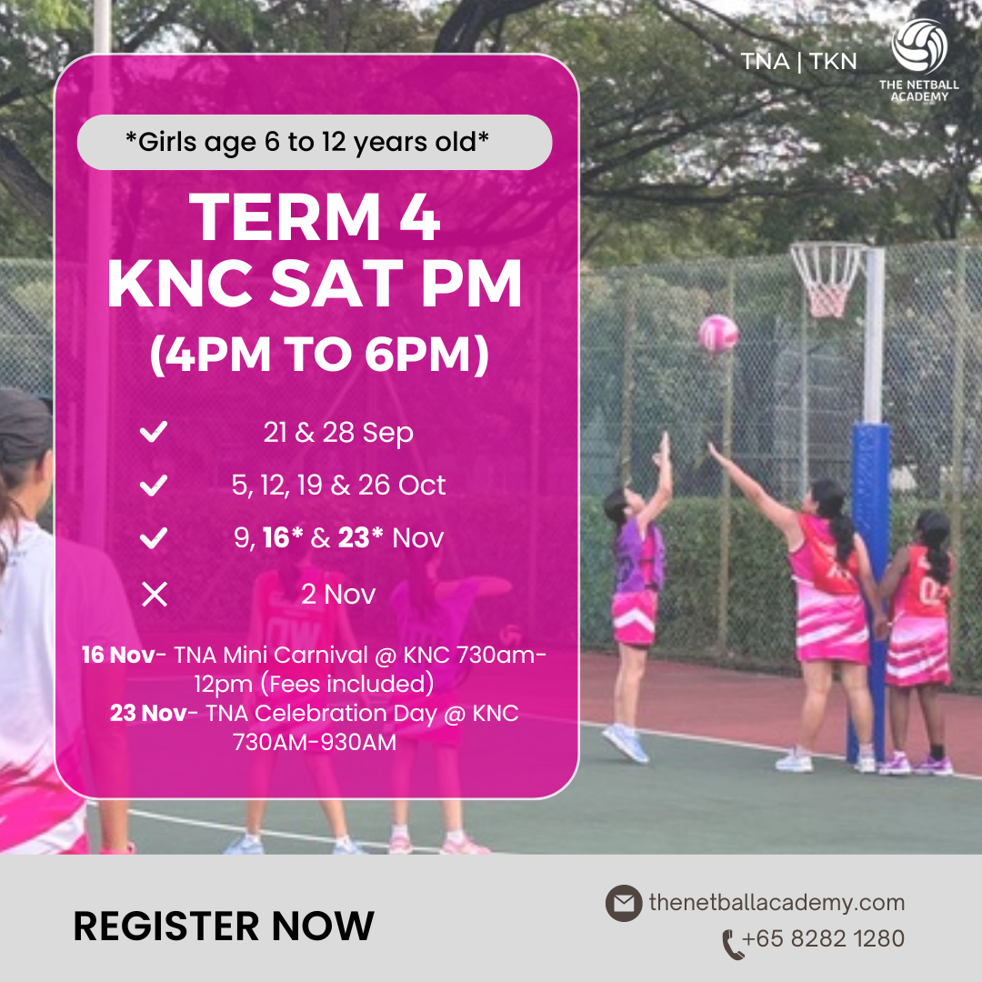 Available Netball Programs in Singapore | The Netball Academy